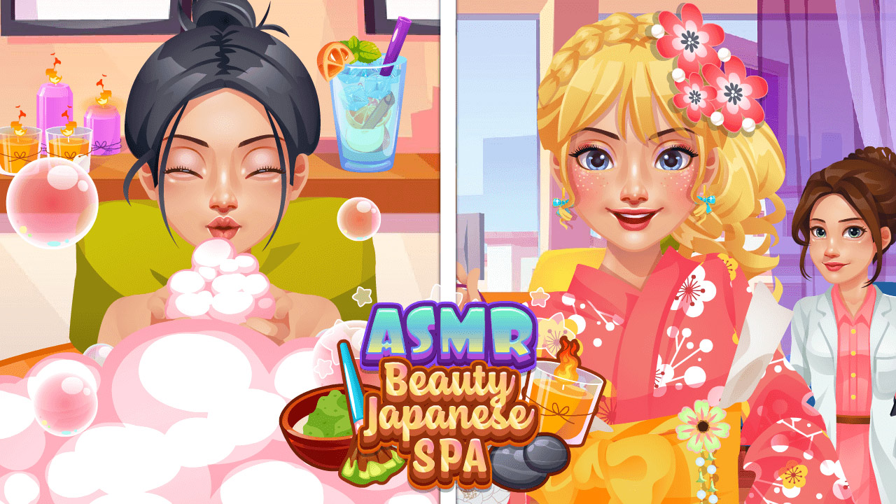 ASMR Beauty Japanese Spa 🕹️ Play123'te Ücretsiz Oyna