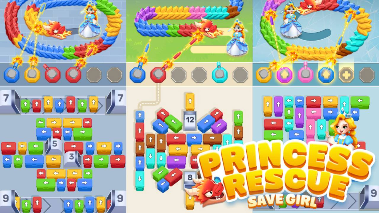 Princess Rescue: Save Girl 🕹️ Play123'te Ücretsiz Oyna
